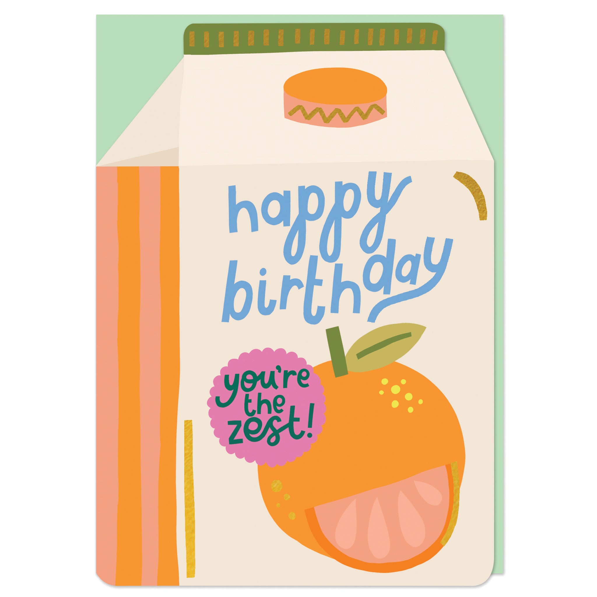 Happy Birthday you're the zest! (BRS32) – Raspberry Blossom Wholesale