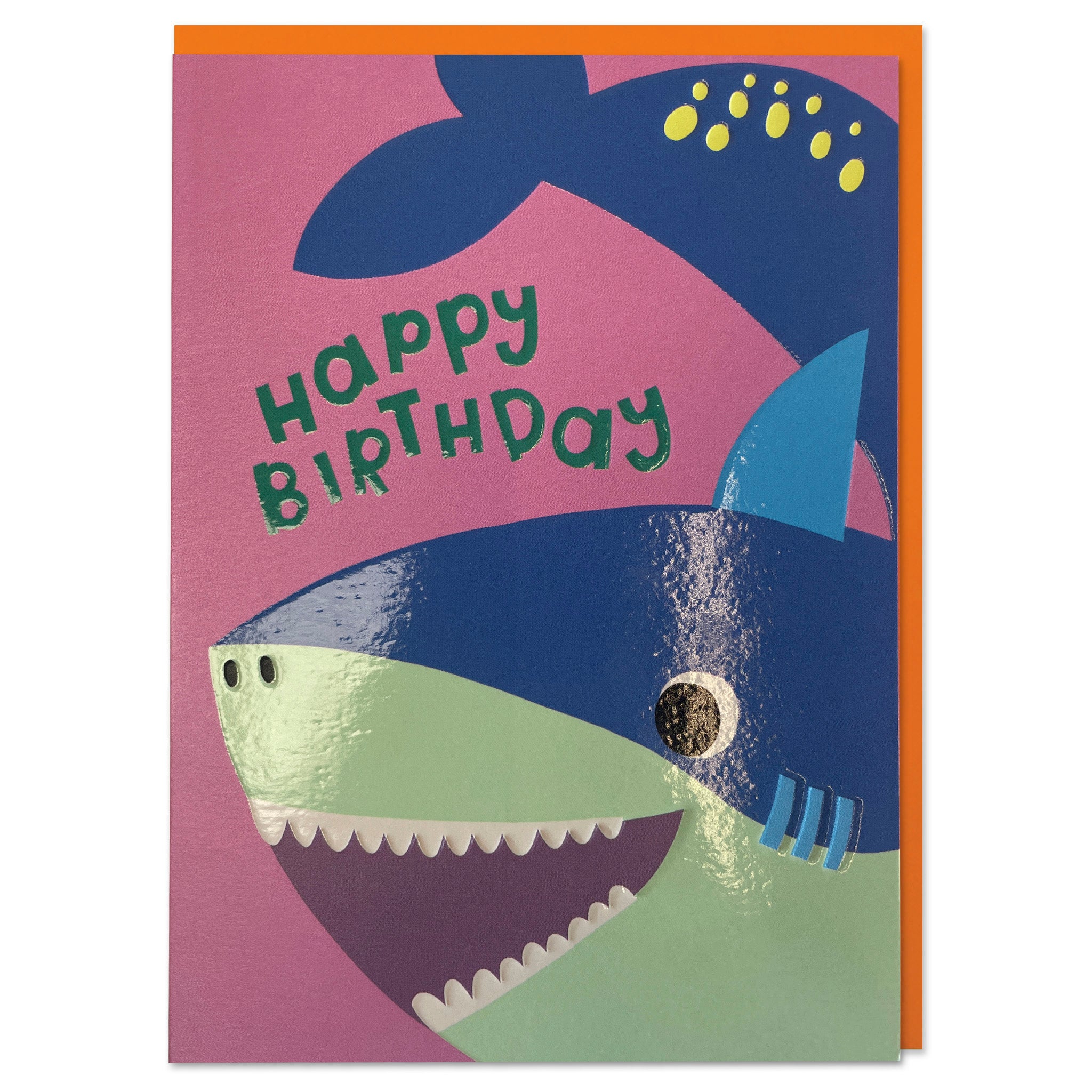 Happy Birthday - Shark (ZPD11) – Raspberry Blossom Wholesale