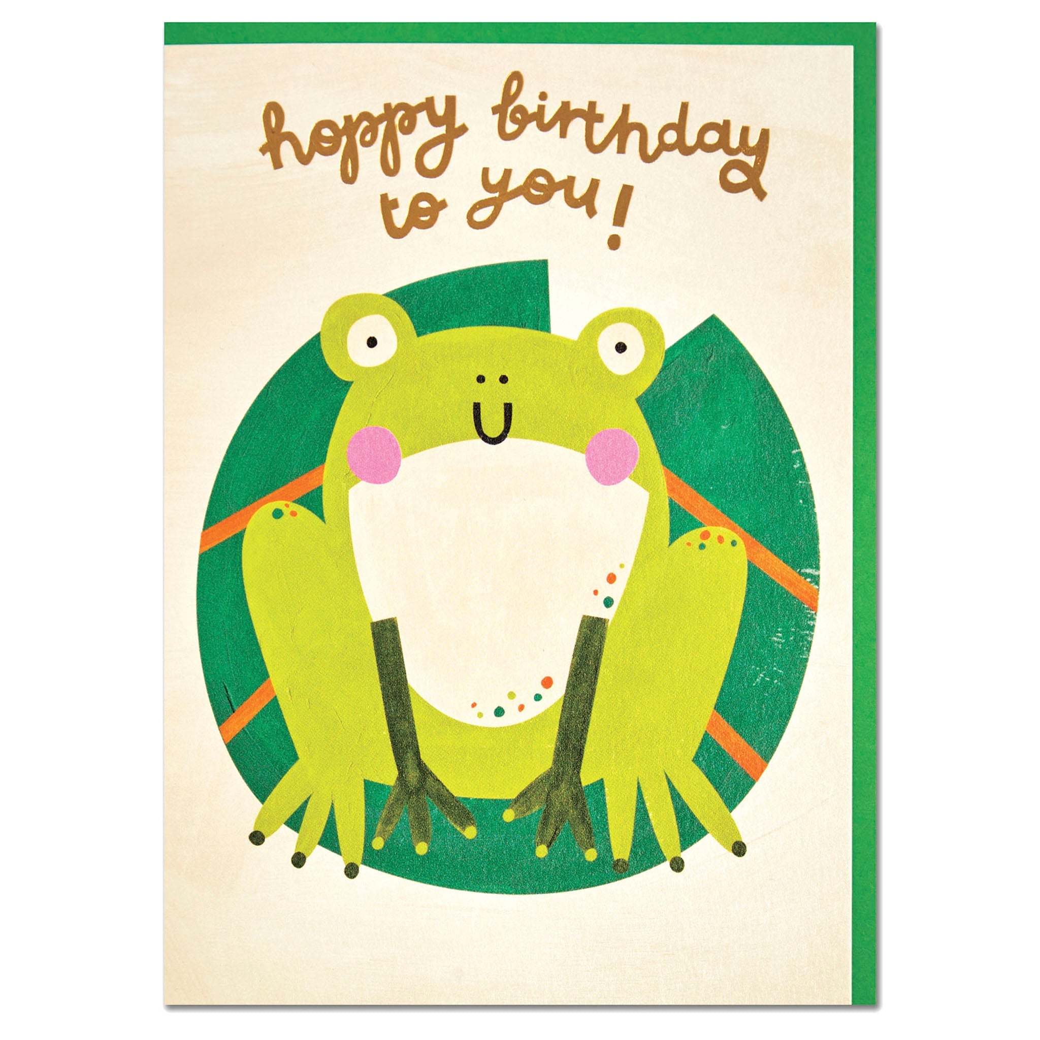 Hoppy Birthday to you' Frog – Raspberry Blossom Wholesale
