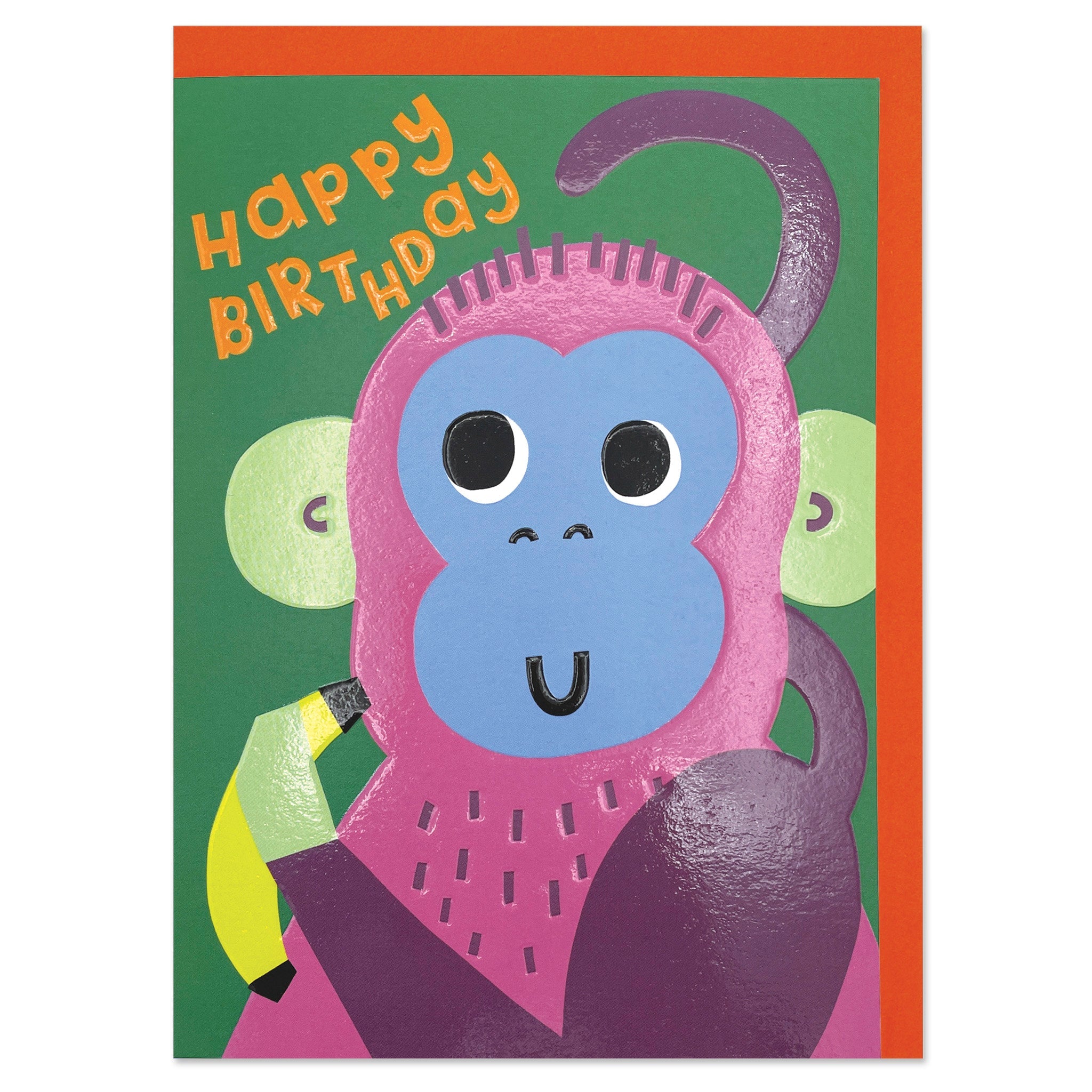Happy Birthday - Monkey (ZPD08) – Raspberry Blossom