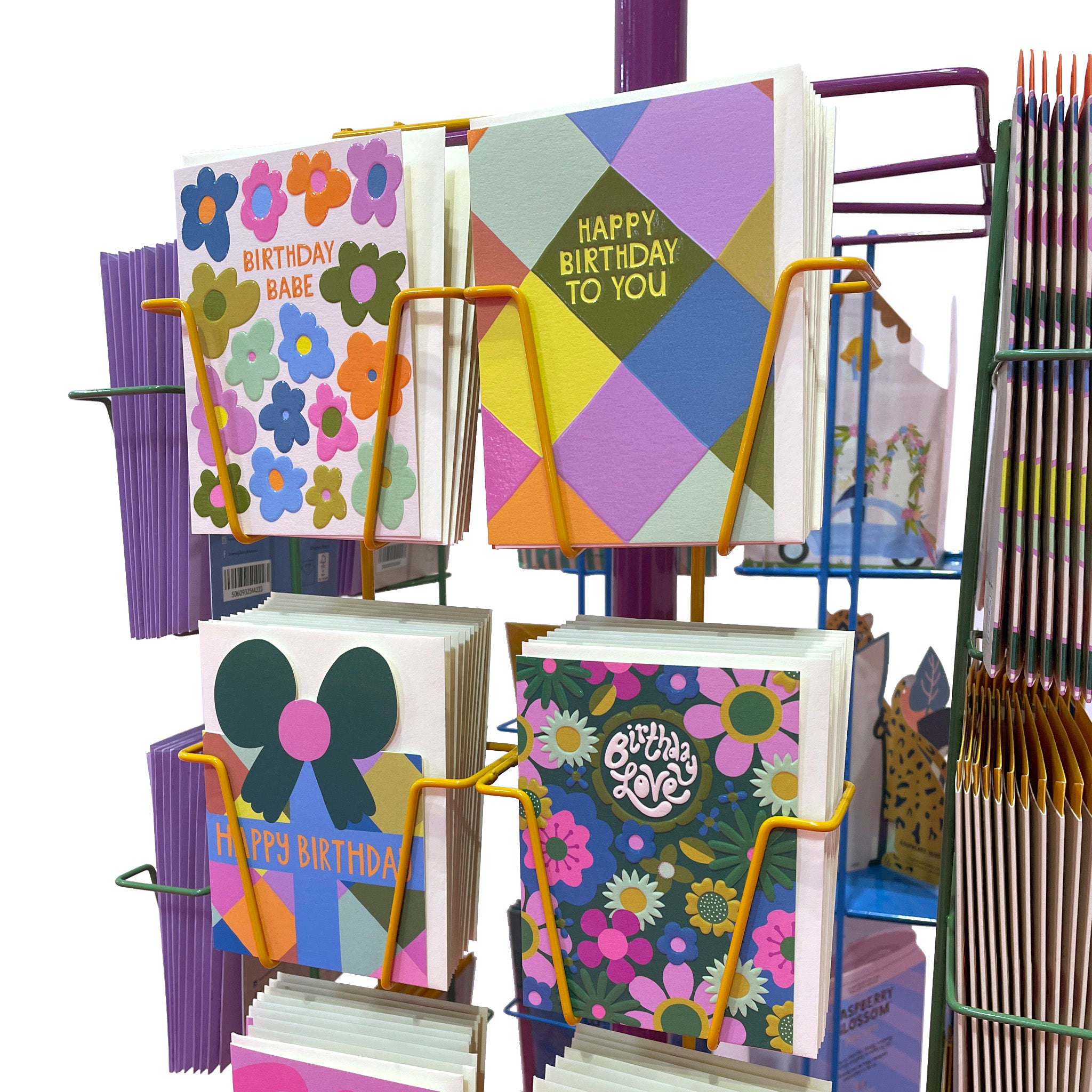 Floor Spinner Panel Yellow – Raspberry Blossom